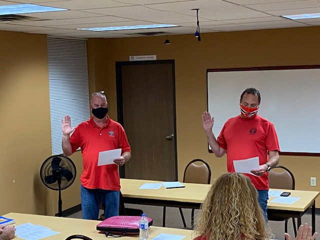 CWA Local 6360 officers sworn in for their new three year term - The ...